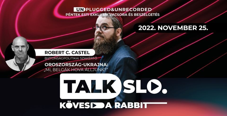 Robert C. Castel és Köves Slomó fognak beszélgetni az Óbudai ...